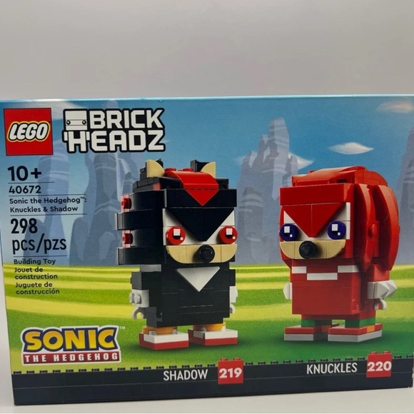 Lego | Toys | Lego Brickheadz Sonic The Hedgehog Knuckles Shadow 4672 ...